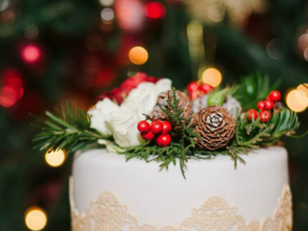 Ideas de decoración para bodas navideñas
