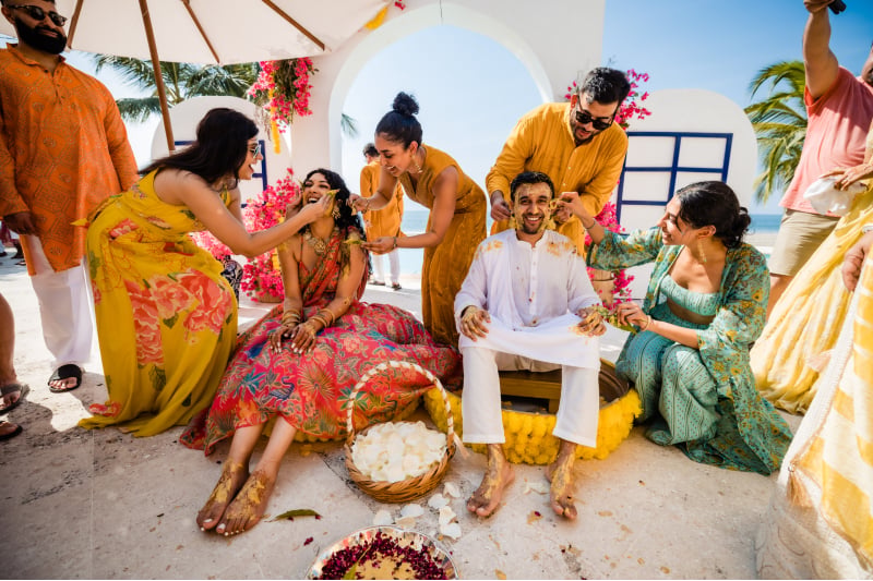 Haldi Ceremony and the Meaning Behind This Joyful Hindu Wedding Tradition
