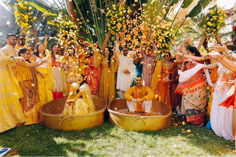 A Hindu destination wedding in Mexico: Akinchita & Akshar's story at ...