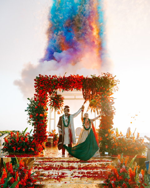 A Hindu destination wedding in Mexico: Akinchita & Akshar's story at ...